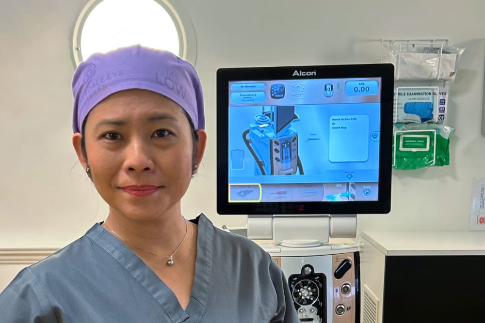 Dr Sancy Low | Consultant Ophthalmic Surgeon